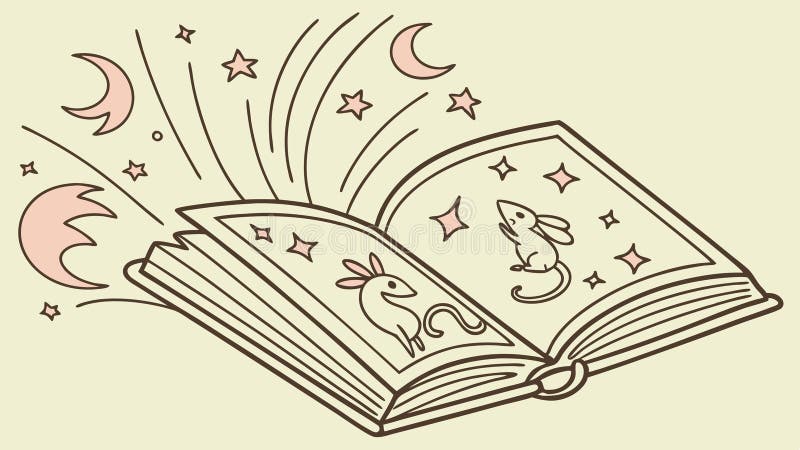 Open Book with Sketch Design, Creativity, Art, Drawing, Vector Design ...