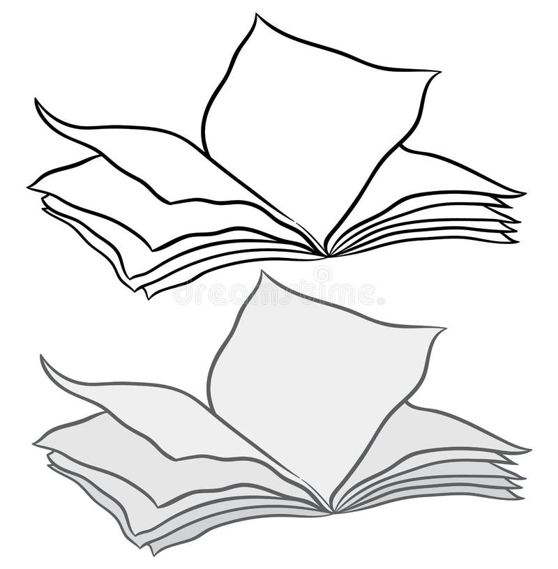 Open book sketch stock vector. Illustration of literature - 65292103 Open book sketch stock vector. Illustration of literature - 65292103