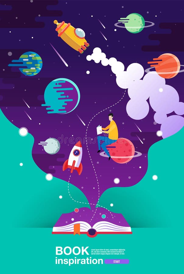 Open Book, Space Background, School, Reading and Learning , Imagination ...