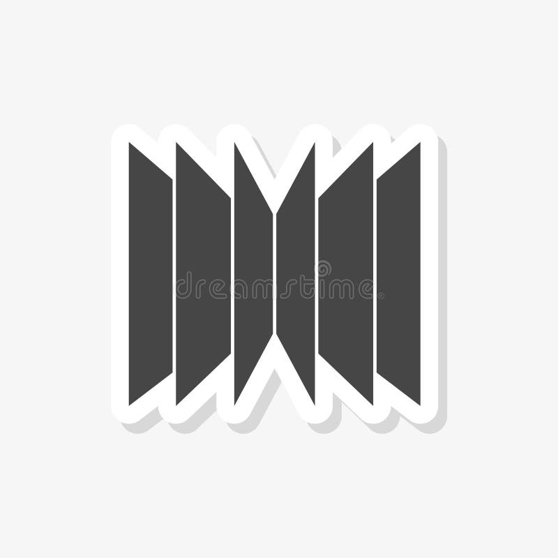 Open Book Symbol Flat Sticker Stock Illustrations – 231 Open Book ...