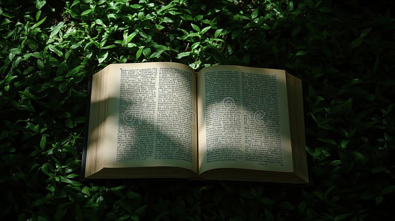 Open Book, Sunlight, Foliage, Reading, Nature, Tranquil, Outdoors ...