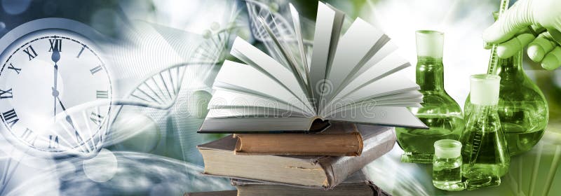 An Open Book Symbolizing the Source of Knowledge. a Book Lying on a ...
