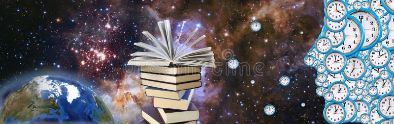 An Open Book Symbolizing the Source of Knowledge. a Book Lying on a ...