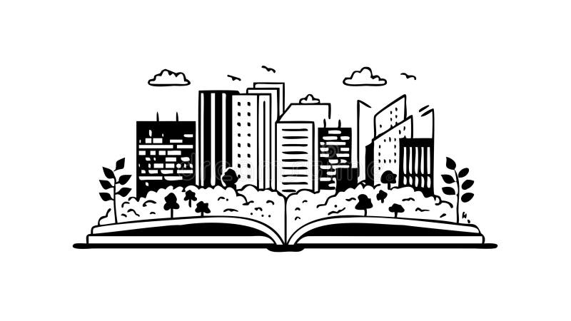 Open Book with Table of Contents Icon, Structure, Organization, Vector ...