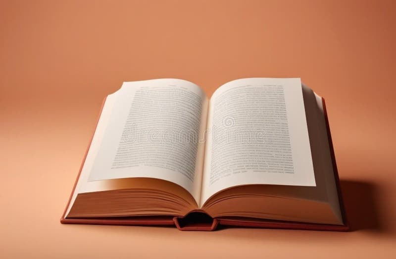 Open Book on Table, Flat Lay. Book Day Concept Stock Image - Image of ...