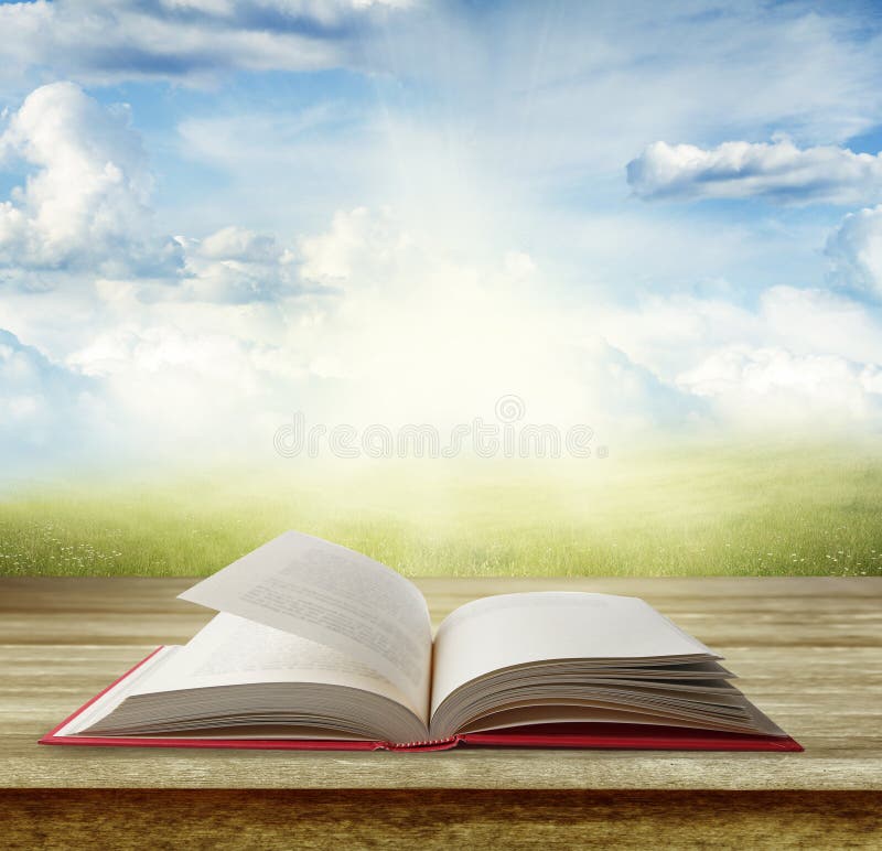 Open book stock image. Image of data, blue, album, literature - 30375581