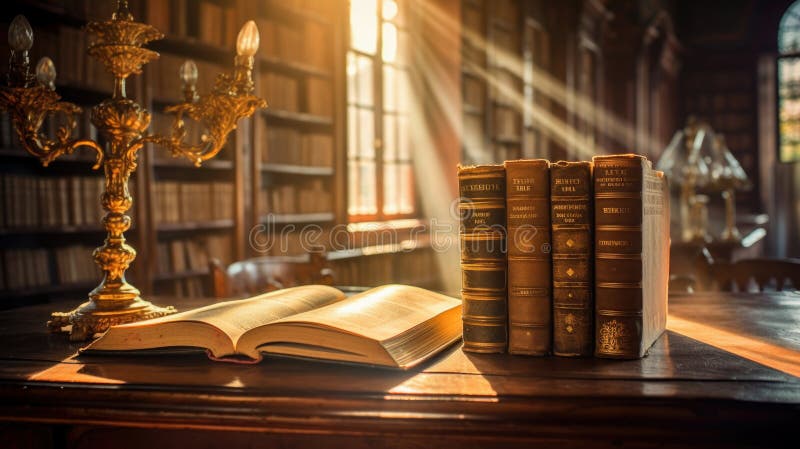 338 Open Book Illuminated Sunlight Table Stock Photos - Free & Royalty ...