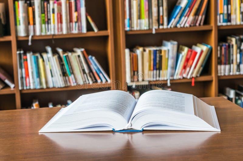 Open book on the table stock photo. Image of reading - 79008110