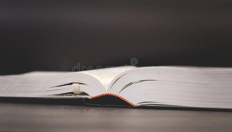 Open book on the table stock image. Image of learning - 260992173