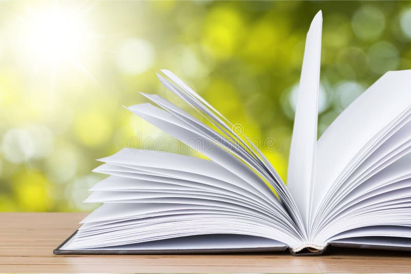 Open Book stock image. Image of green, single, horizontal - 59748377