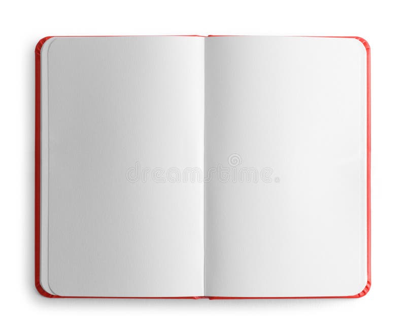 Open Book Top View stock photo. Image of white, diary - 214766074