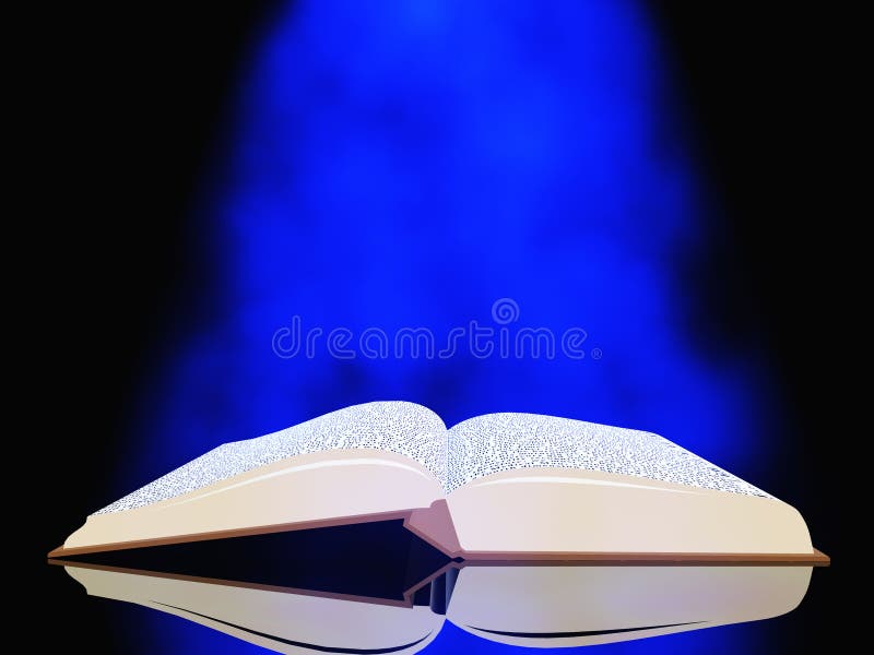 Book with open door stock illustration. Illustration of fantasy - 142433110