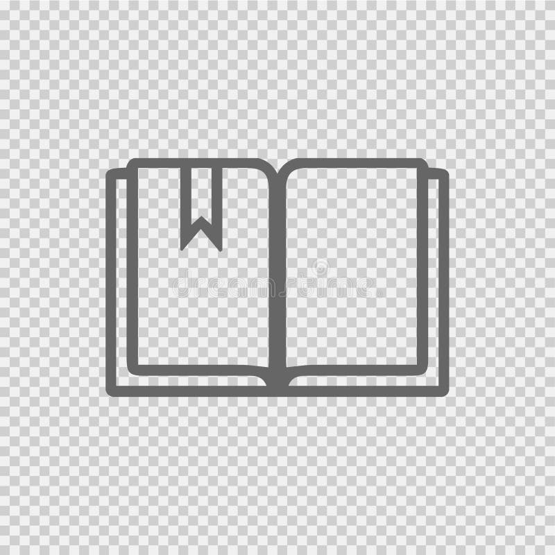 Open Book Vector Icon Eps 10. Simple Isolated Illustration Stock Vector ...