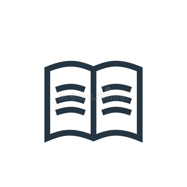 Open Book Outline Stock Illustrations – 28,781 Open Book Outline Stock ...