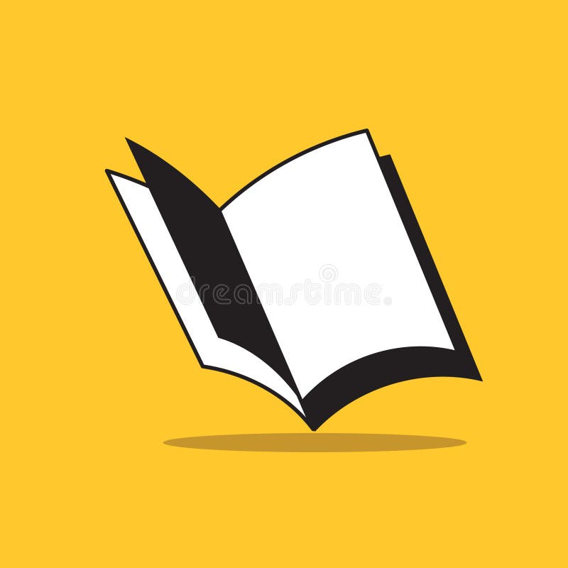 Open Book. Vector Illustration Decorative Design Stock Vector ...