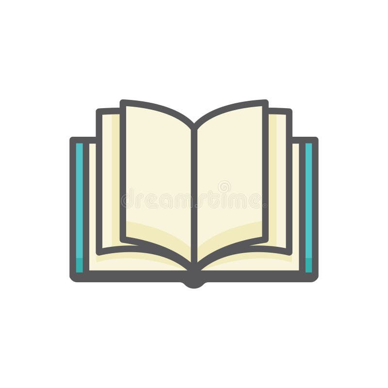 Open Book. Vector Illustration Decorative Design Stock Vector ...
