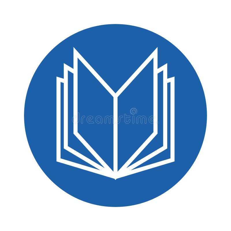 Open Book. Vector Illustration Decorative Design Stock Vector ...