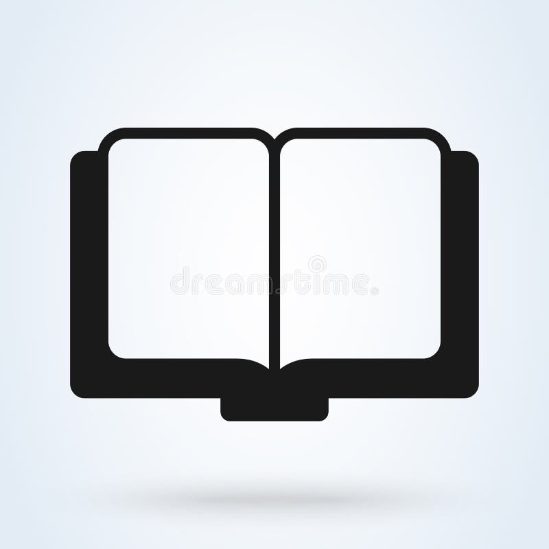 Open Book. Vector Modern Icon Design Illustration Stock Vector ...