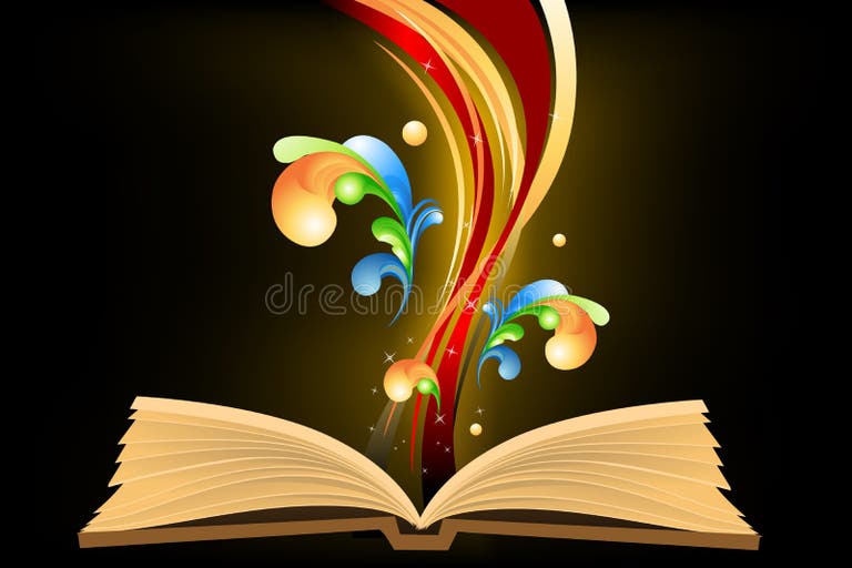 Open Book Waves Stock Illustrations – 751 Open Book Waves Stock ...