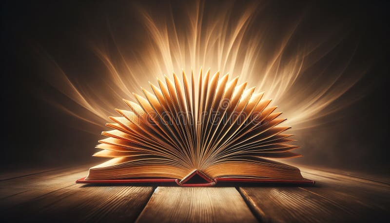 Open Book on Woon Table, Education, Knowledge, Reading, Learning, Study ...