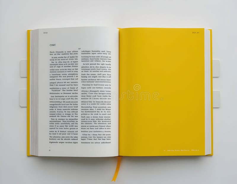 Open Book Yellow Pages Ready Reading Studying Stock Photos - Free ...