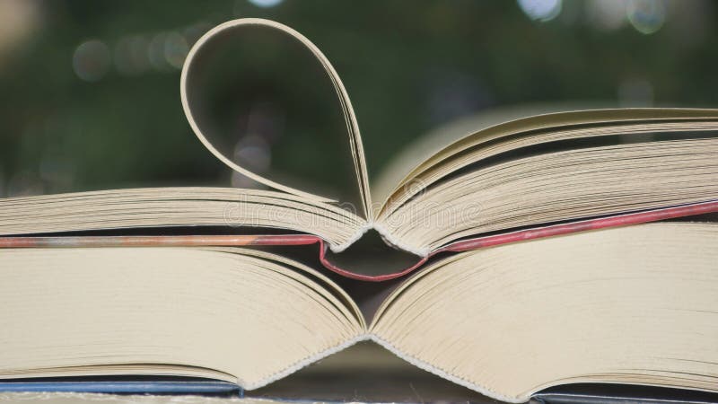 Open Books. Folded Sheet of Book Stock Image - Image of books, dark ...