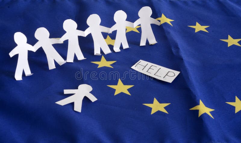 Open the Borders of Fortress Europe on Oct 2, 2015 Stock Photo - Image ...