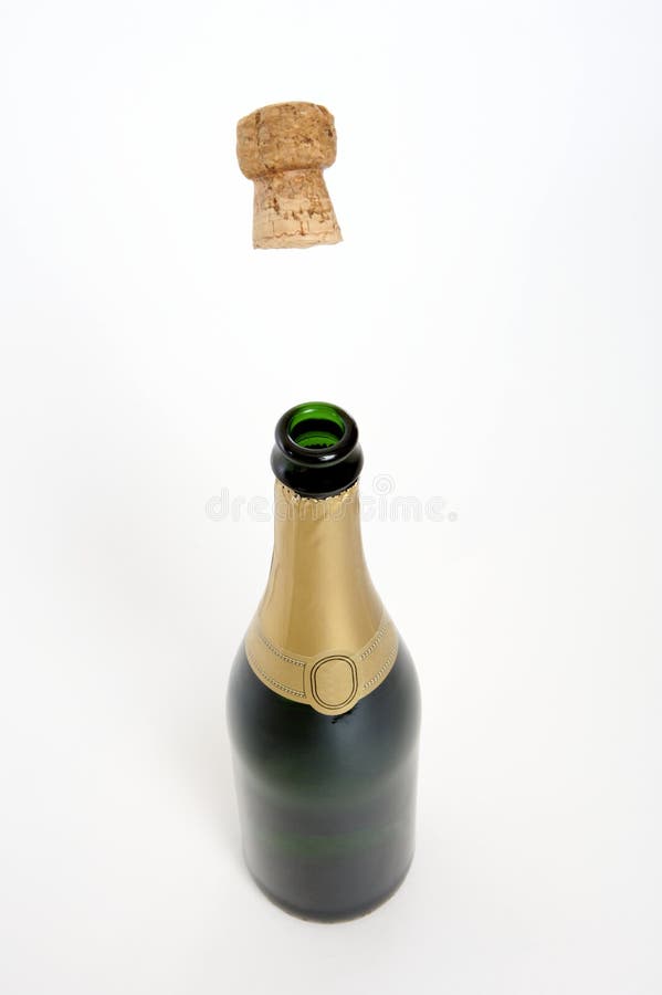 A open bottle stock image. Image of champagne, drink, alcohol - 8474363