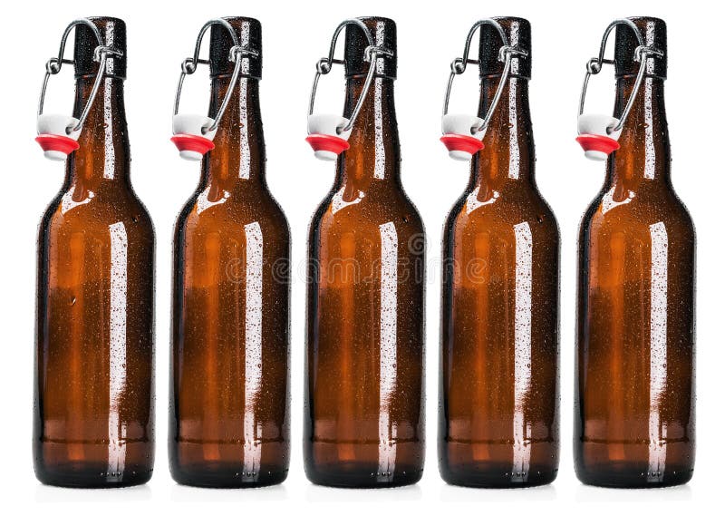 Open bottle of beer stock image. Image of lager, isolated - 59595657