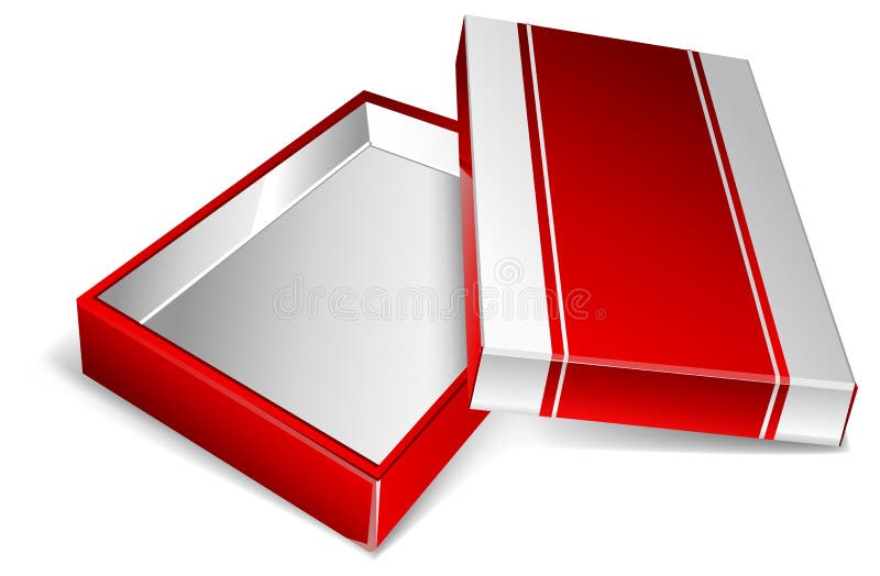 Open box stock vector. Illustration of paper, surprise - 10480501