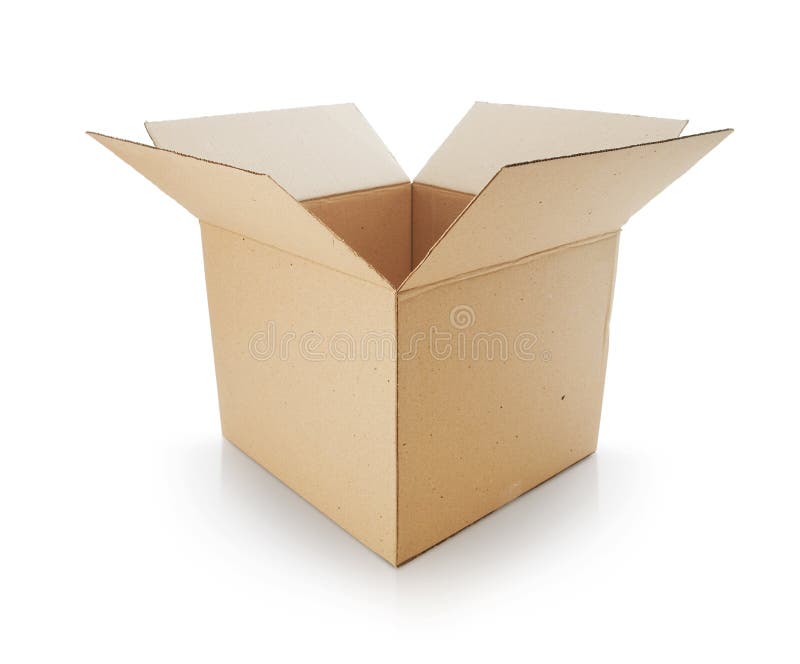 Open box stock image. Image of packaging, post, recycle - 26427589