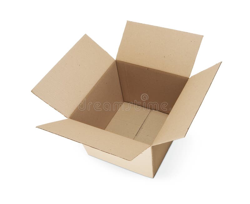 Cardboard box stock image. Image of shipping, mail, closed - 12876511