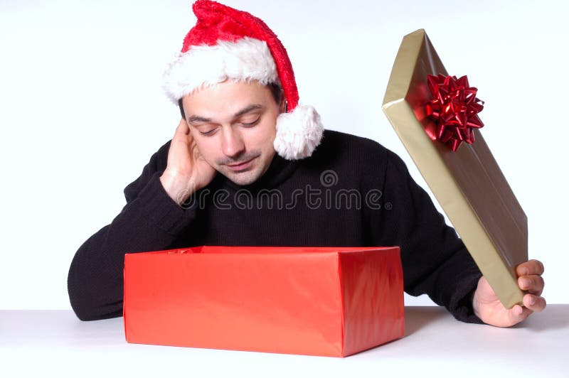 Open the box stock image. Image of opening, claus, hold - 252985