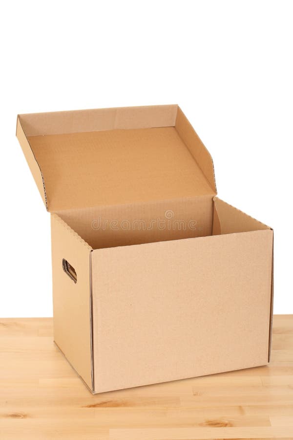 Open box stock image. Image of container, service, empty - 2612259