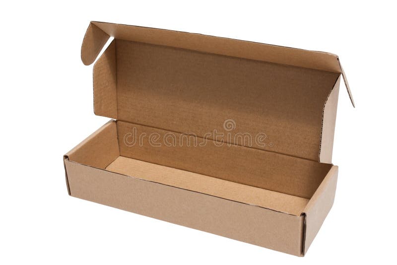 Open Box stock image. Image of corrugated, isolated, transport - 37986421