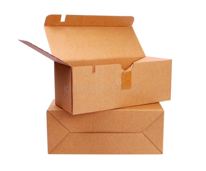Box stock photo. Image of square, postoffice, pack, cardboard - 918736