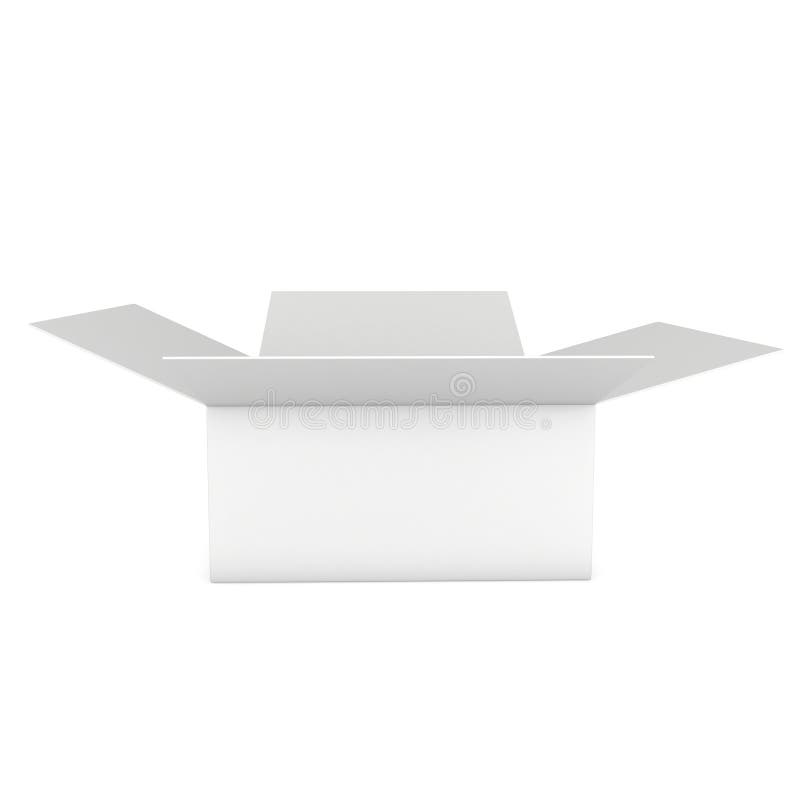 Open box 3d stock illustration. Illustration of grey - 82037430