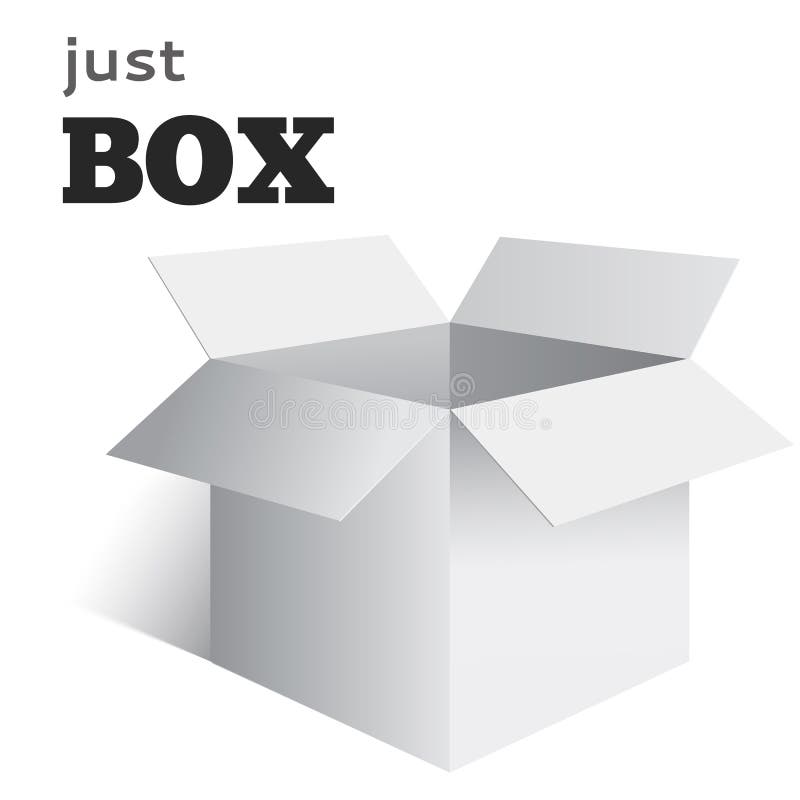 Open box. stock vector. Illustration of open, delivery - 46747371