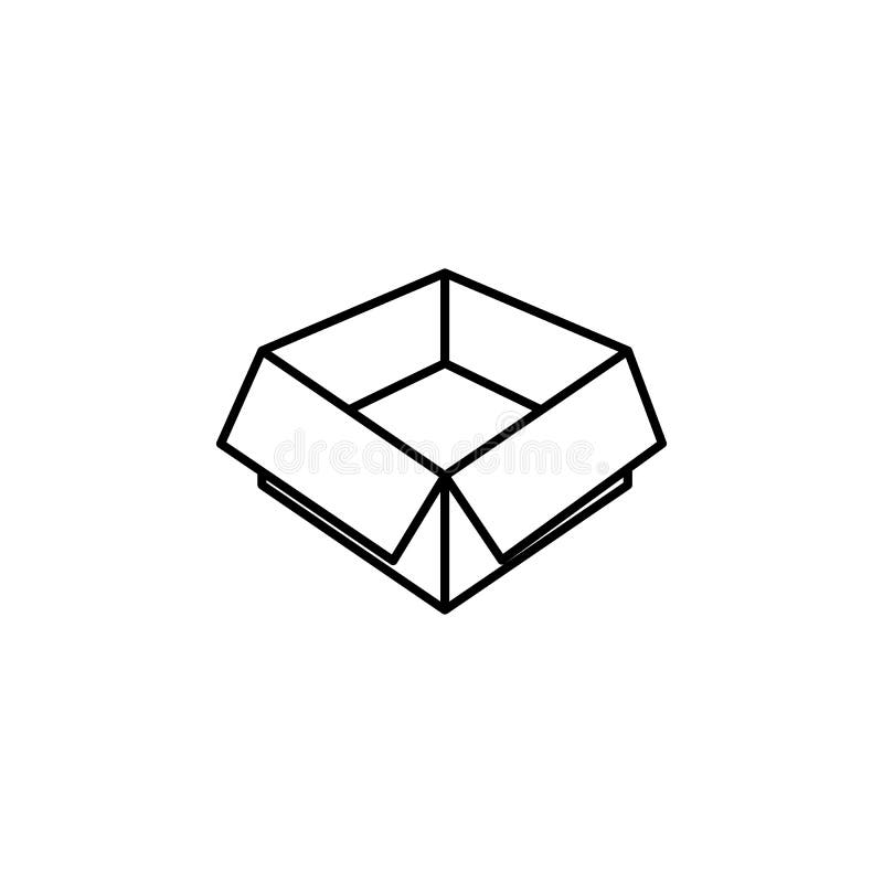 Open Box Icon. Element of Simple Icon for Websites, Web Design, Mobile ...