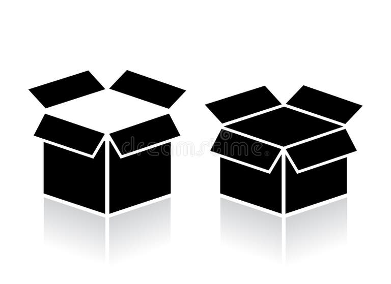 Open Box Icons Stock Illustrations – 12,633 Open Box Icons Stock ...