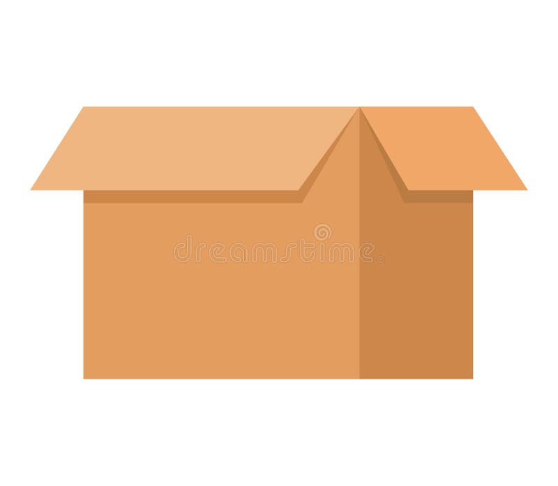 Open box illustration stock vector. Illustration of service - 224282068