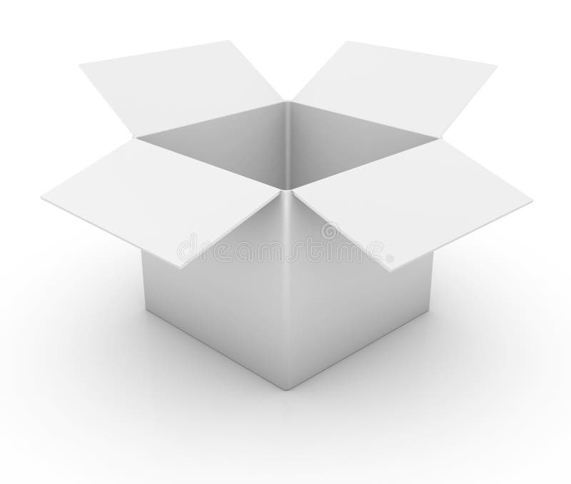 Open box stock illustration. Illustration of transportation - 56144303