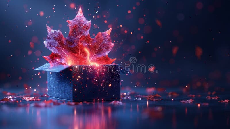 Maple Leaf Wireframe Stock Illustrations – 75 Maple Leaf Wireframe ...