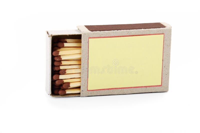 Open box of matches stock image. Image of match, wood - 28978905