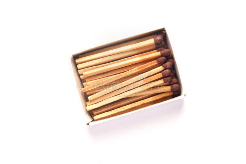 Open box of matches stock image. Image of opening, card - 30511693