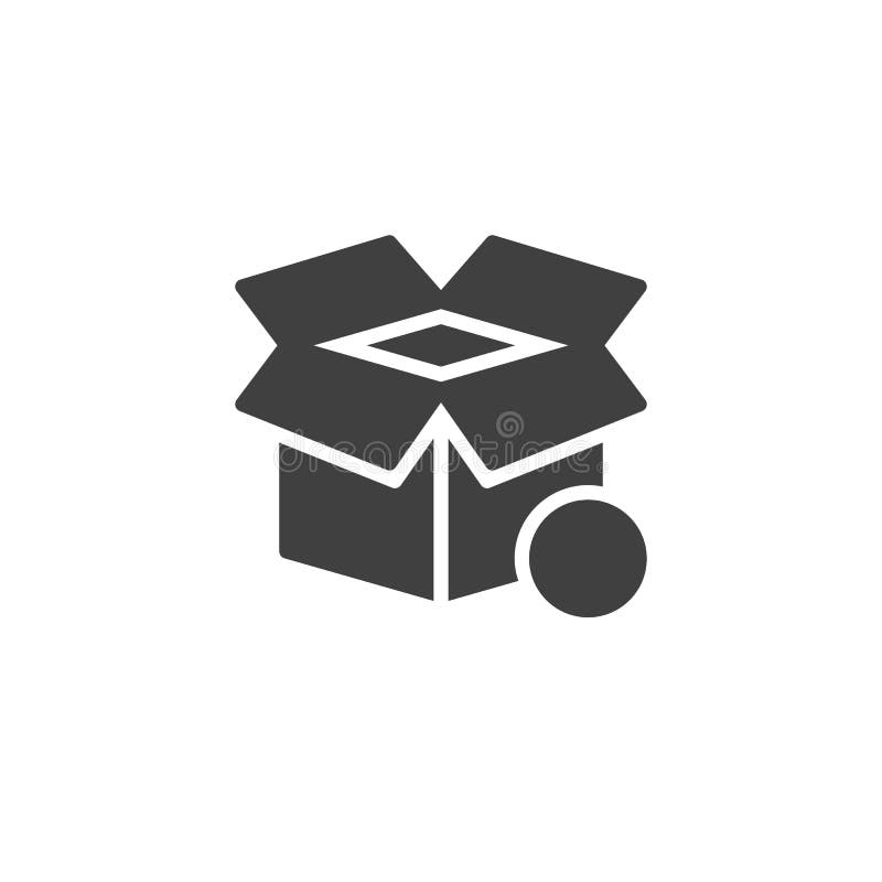 Open Box Notification Vector Icon Editorial Photography - Illustration ...