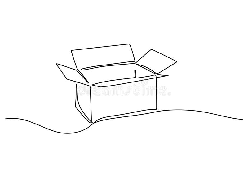 Open Gift Box Drawing Stock Illustrations – 2,340 Open Gift Box Drawing ...