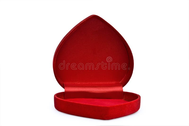 Open box in shape heart stock photo. Image of shaped - 16458466