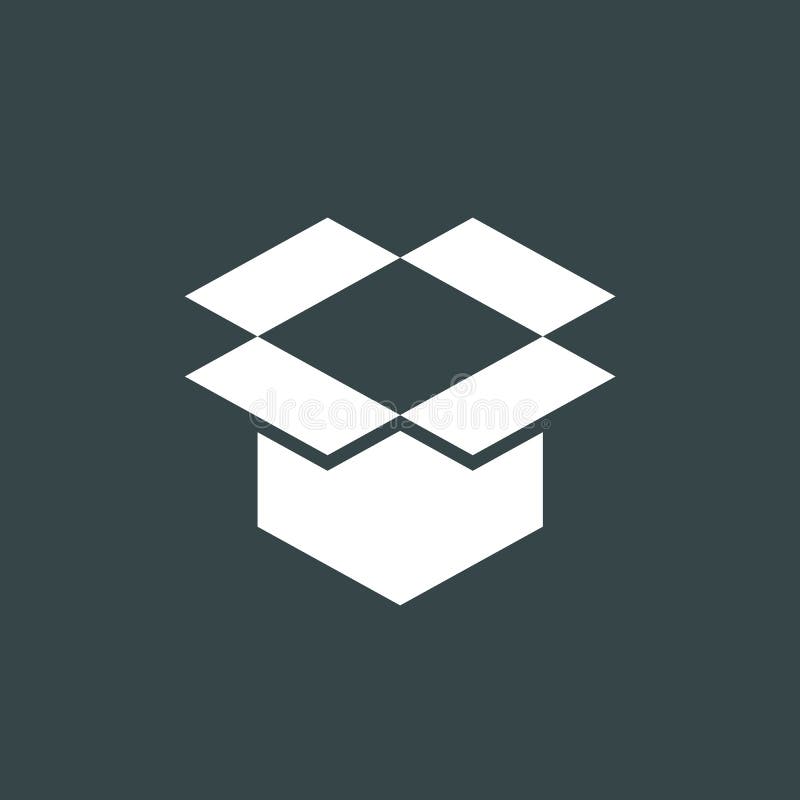 Open Box Symbol. Symbol of Packaging. Vector Illustration. Stock ...