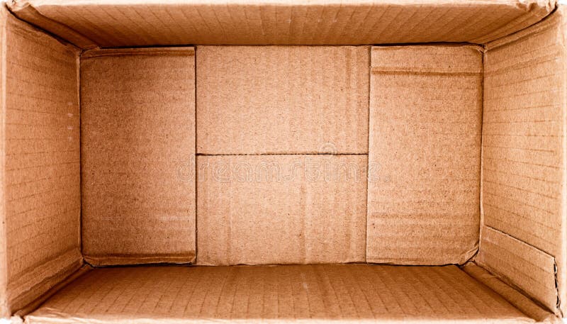 Open box for things stock photo. Image of packing, open - 136106676